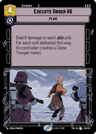 Execute Order 66 (239/257) - Twilight of the Republic Foil – Excel RC