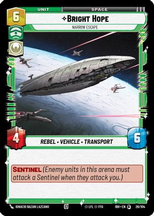 Bright Hope - Narrow Escape (26/104) (26/104) - Intro Battle Hoth – Excel RC