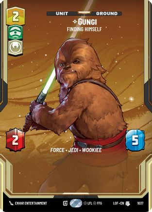 Gungi - Finding Himself (Prestige) (1037) - Legends of the Force – Excel RC