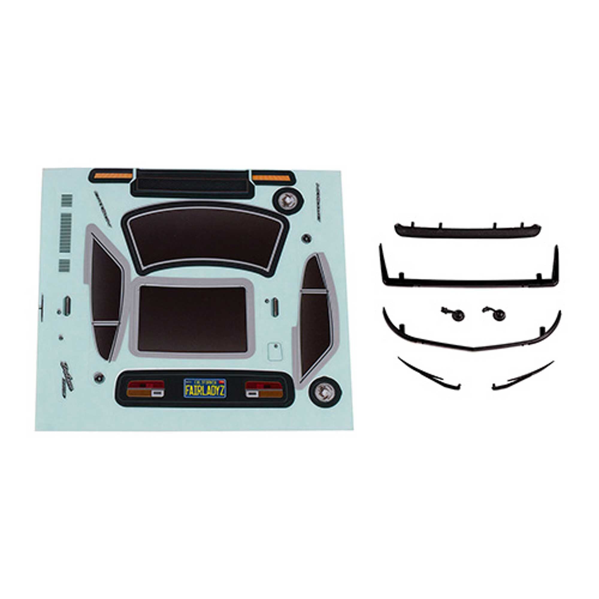 Associated SR27 Datsun 240Z Body Accessories Set, 1/27 Team Associated ...