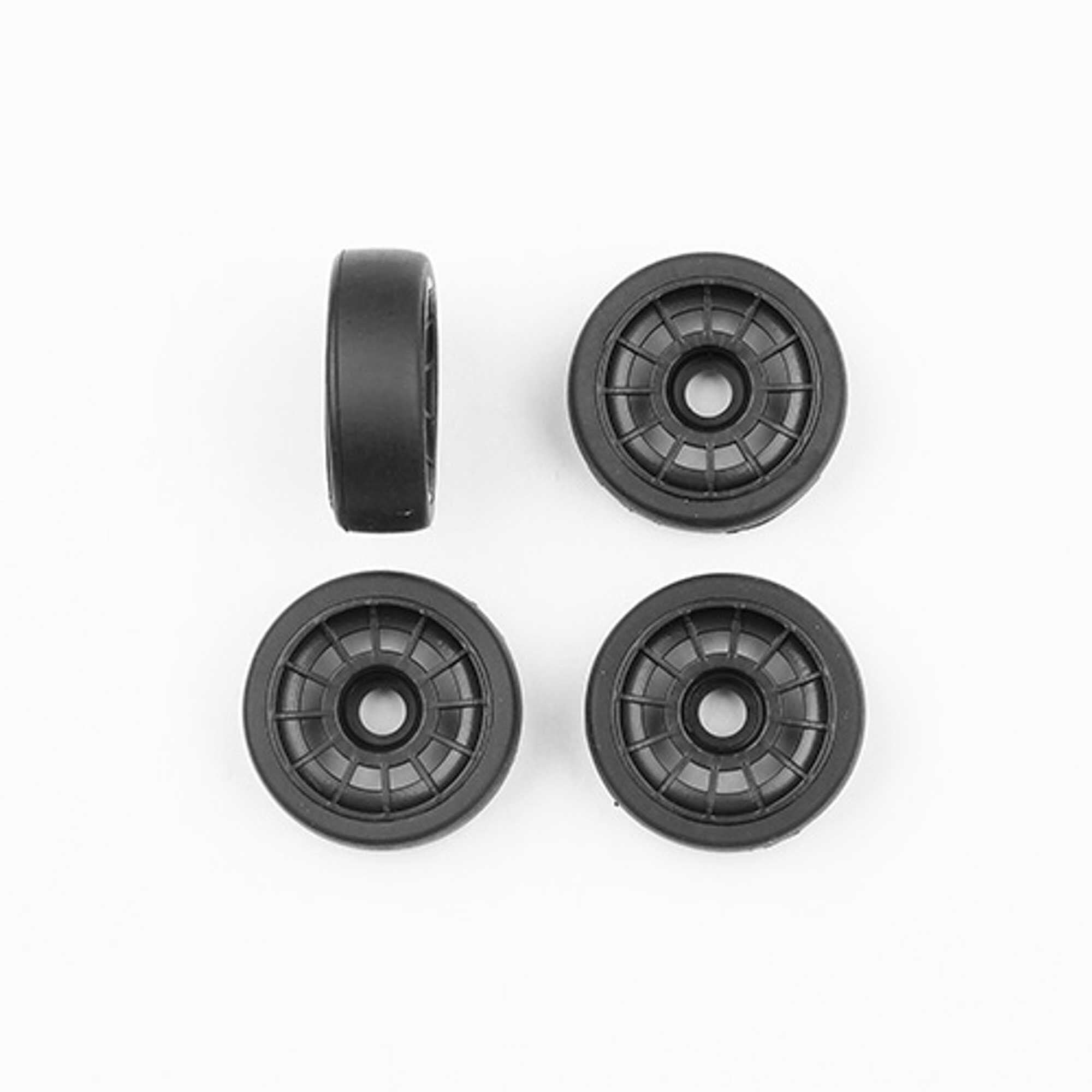 Associated SR27 Turbine Wheel & Tire Set, 1/27 Team Associated SR27 21 ...