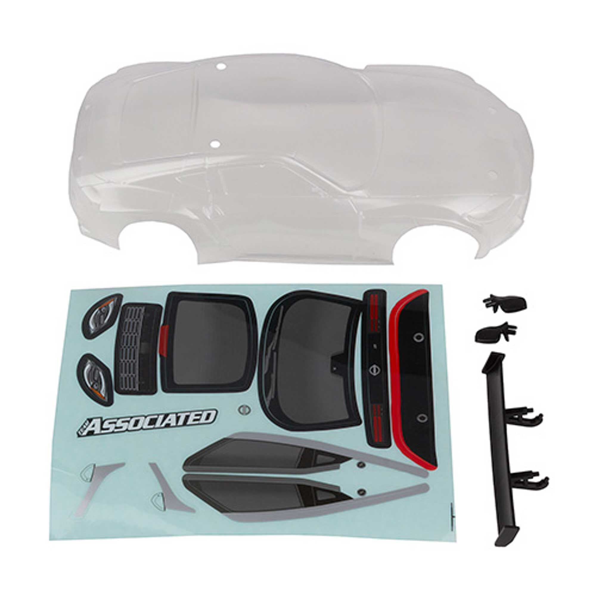 Associated SR27 1/27 SR27 2023 Nissan Z Body Set, Clear 21817 – Excel RC