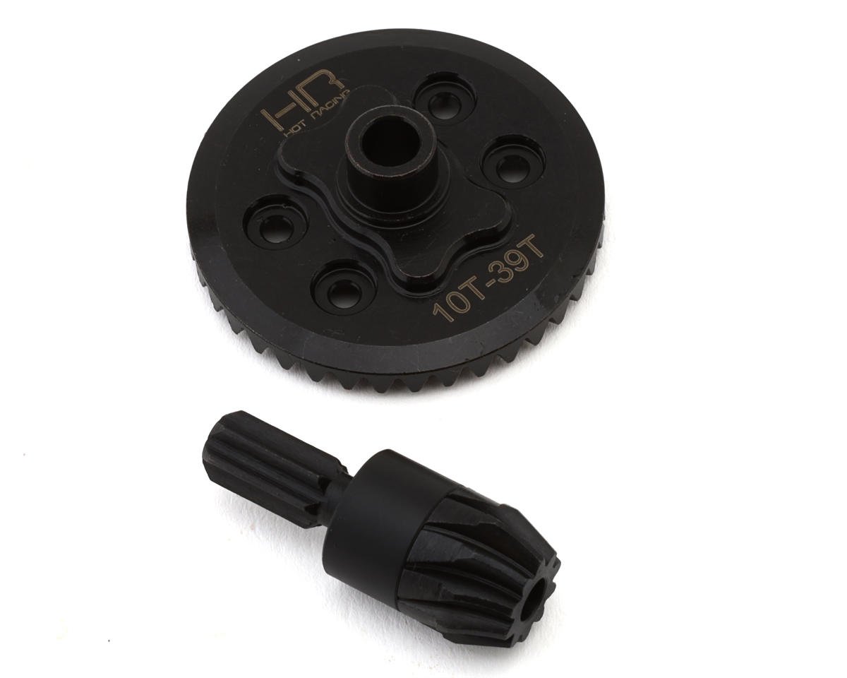 Hot Racing Steel Helical Differential Ring & Pinion Gear fits Traxxas ...