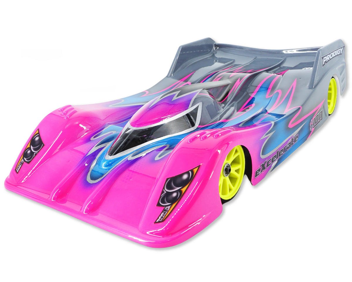 eXcelerate MACH "S" 1/12 Scale On-Road Pan Car "Stock" Body (Clear ...